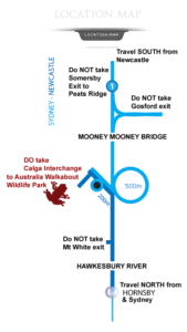 Getting Here - Walkabout Wildlife Sanctuary